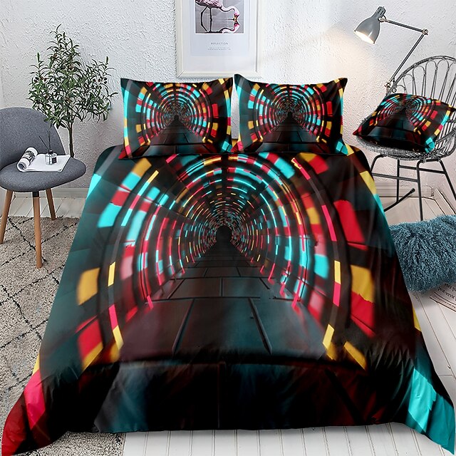 3D Vortex Duvet Cover Bedding Sets Comforter Cover with 1 Duvet Cover ...