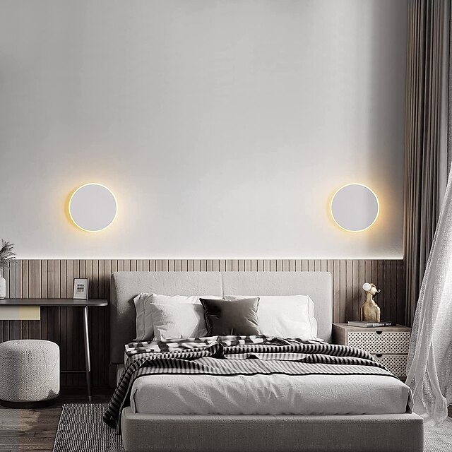 Lightinthebox 1-Light 15cm LED Wall Light Circular Design Wall Lamps ...