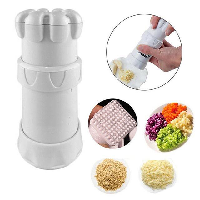 Multifunctional Garlic Master Garlic Ginger Cutter with Silicone Garlic ...
