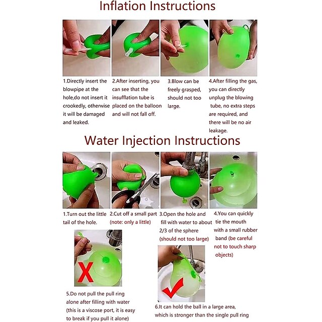 Water Bubble Ball , Balloon Inflatable Water-Filled Ball Soft Rubber ...