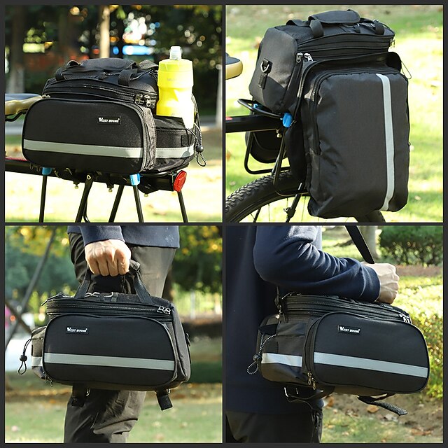 FJQXZ Bike Panniers Bag Bike Rack Bag Large Capacity Waterproof ...