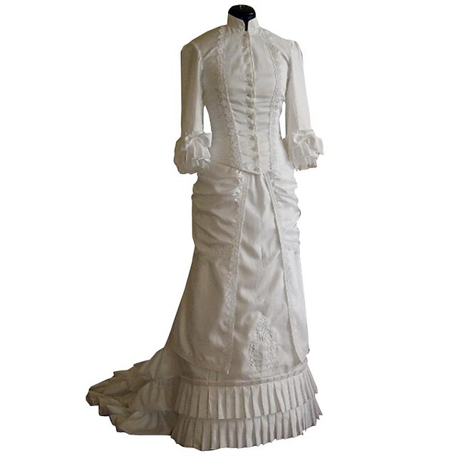 Rococo Victoriaans Baljurk Vintage Jurk Feestkostuum Gemaskerd Bal Gala ...