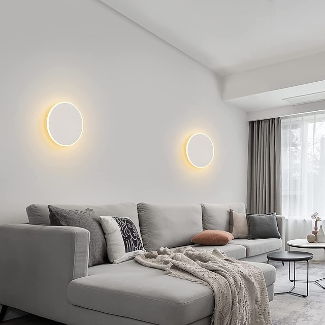 Lightinthebox 1-Light 15cm LED Wall Light Circular Design Wall Lamps ...