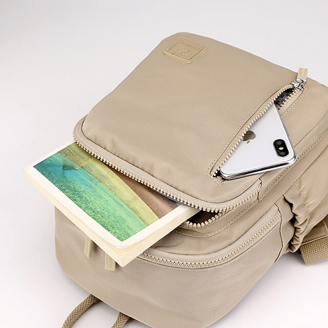 Women's Functional Backpack Mini Backpack Commuter Backpack Daily Solid ...