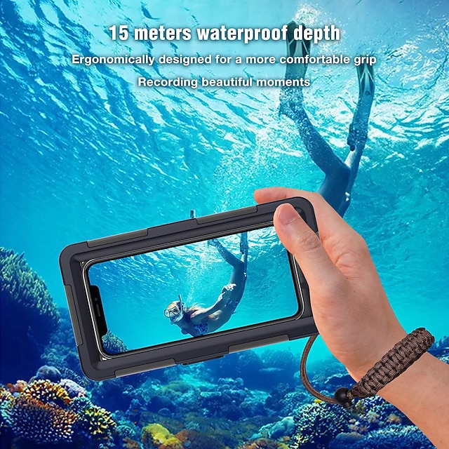Waterproof Phone Case 50ft Diving Phone Case for iPhone Pro Max Samsung ...