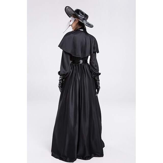 Couples Plague Doctor Costume Cloak Halloween Couples Costumes Cosplay ...