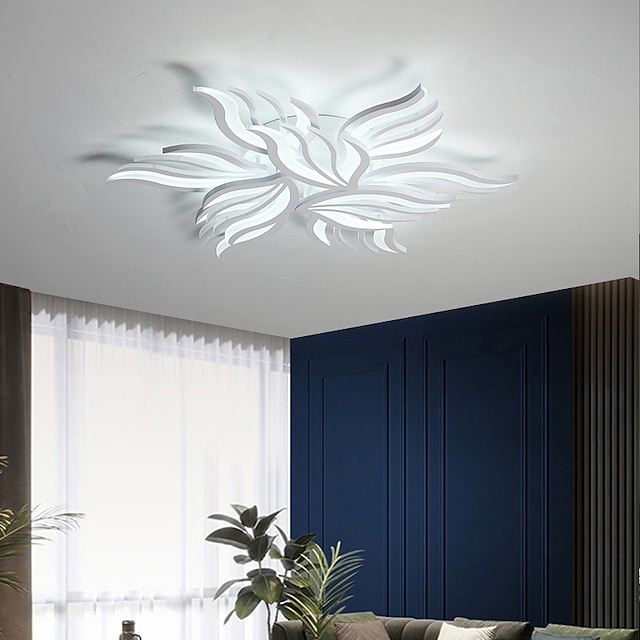 Dimmable Cluster Design Ceiling Lights Plastic Artistic Style Modern ...