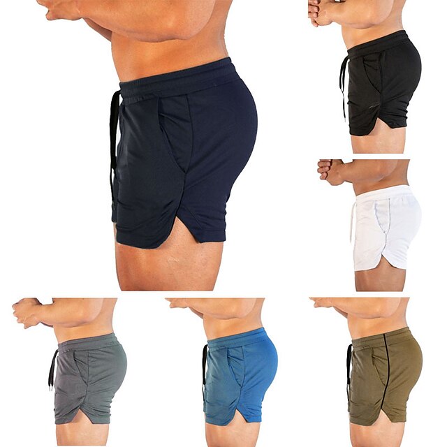 Men's Athletic Shorts 3 inch Shorts Workout Shorts Short Shorts Running ...