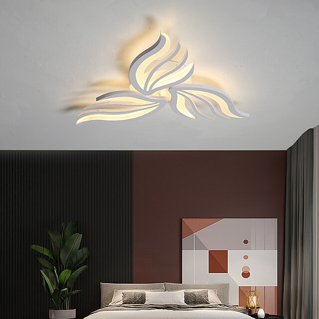 Dimmable Cluster Design Ceiling Lights Plastic Artistic Style Modern ...