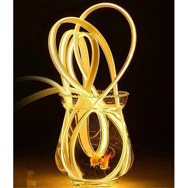 COB LED Strip Lights, 360 LEDs/m Waterproof Outdoor Decor, Flexible ...