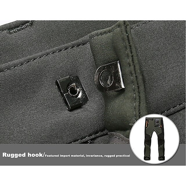Herren Wanderhose Wanderhosen Fleece Gefütterte Hose Softshellhosen