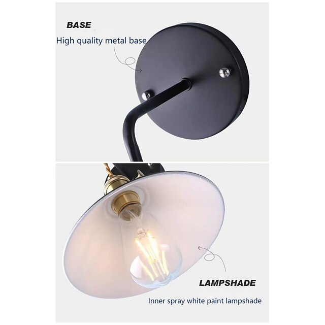 Lightinthebox Wall Lamps Wall Sconces Metal Wall Light Nordic Style 110 ...