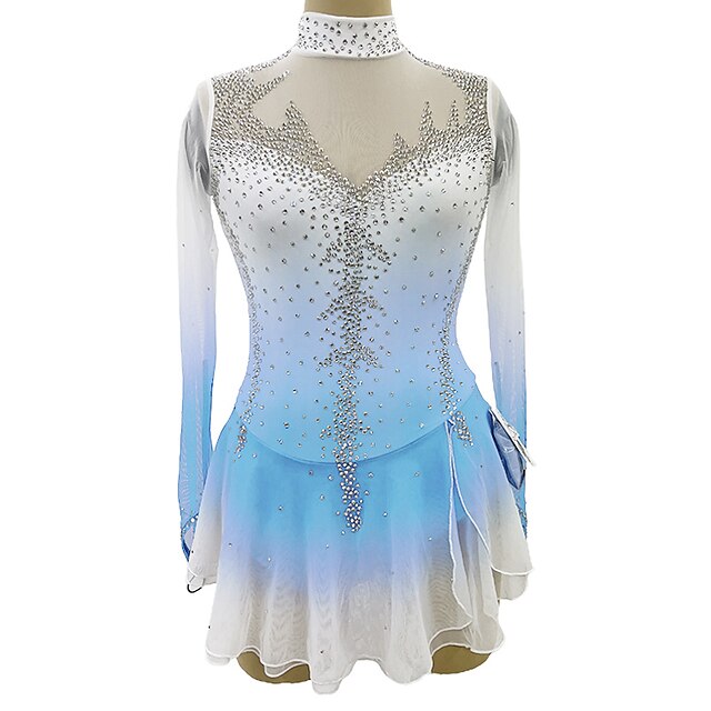 Figure Skating Dress Women's Girls' Ice Skating Dress White Pink Red ...
