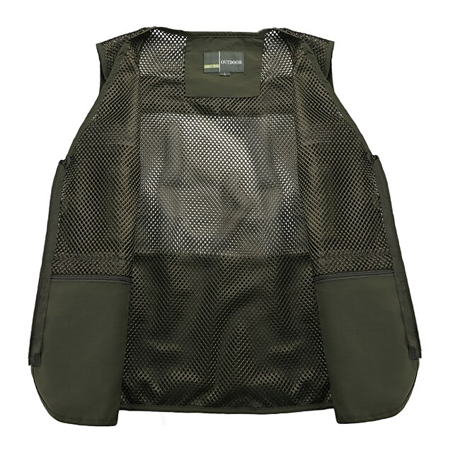 Men's Fishing Vest Hiking Vest Summer Outdoor Lightweight Work Safari ...