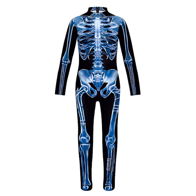 Zentai Suits Catsuit Skin Suit Skeleton / Skull Adults' Cosplay ...