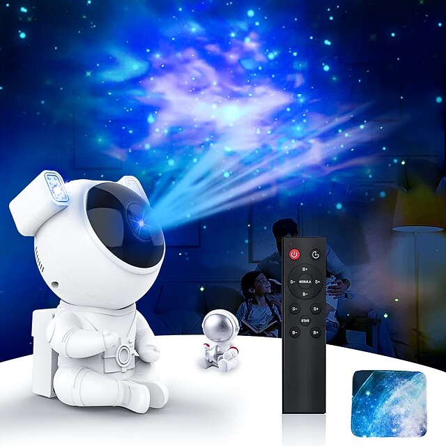Star Projector Astronaut Lamp,Christmas Light, Galaxy Night Light ...