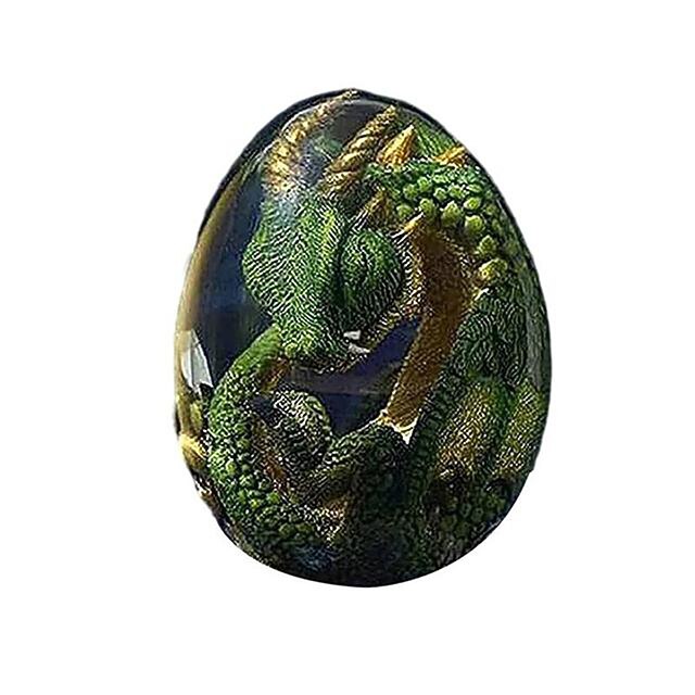 Lava Dragon Egg, Dream Crystal Transparent Dragon Egg, Dragon Egg ...