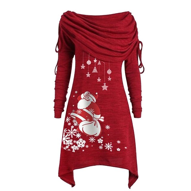 Reindeer Dress Fancy Christmas Dress Women's Christmas Dailywear Adults ...