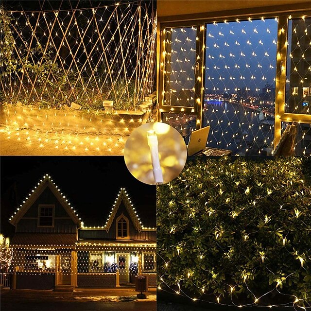Led Net Mesh String Light 8x10M 2600Led Christmas/Halloween Holiday ...