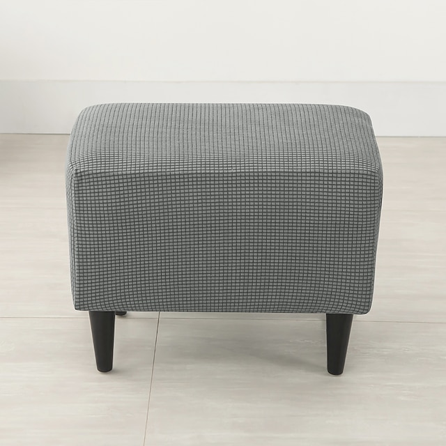 ving stoltrekk sett, inkluderer stretch wingback stol trekk og ottoman ...