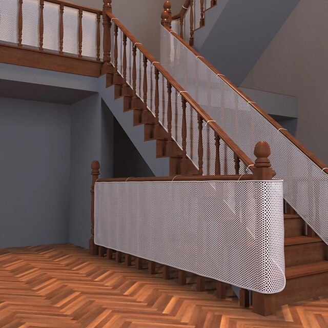 Durable Child Safety Protective Net Multipurpose Bannister Guard Deck ...