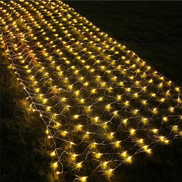 Led Net Mesh String Light 8x10M 2600Led Christmas/Halloween Holiday ...