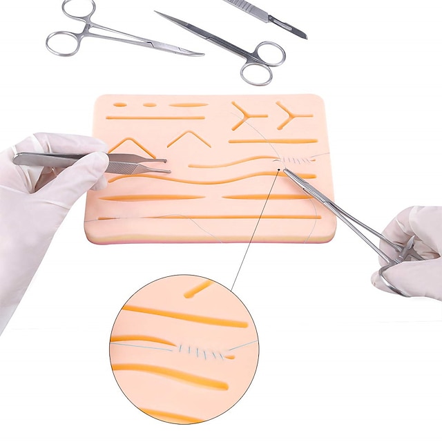 Complete Suture Practice Kit For Suture Training Including Large ...