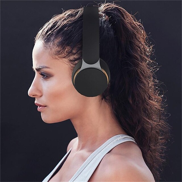 Wireless Headphones Noise Reduction Bluetooth 5.0 Headset Foldable ...