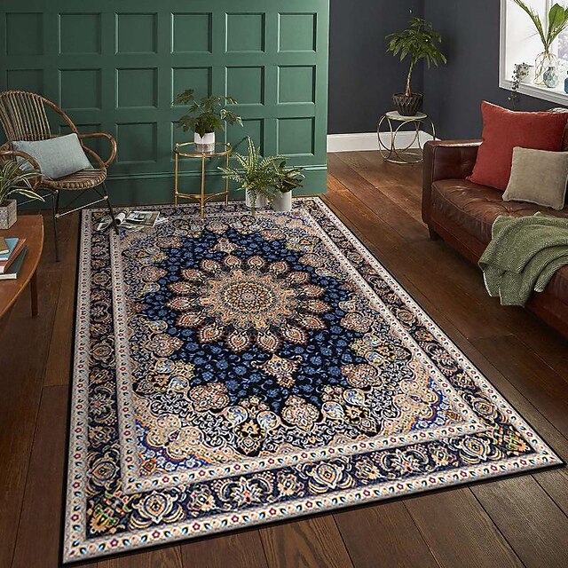 Area Rug Carpet Exotic Ethnic Style Floor Mat American Persian ...