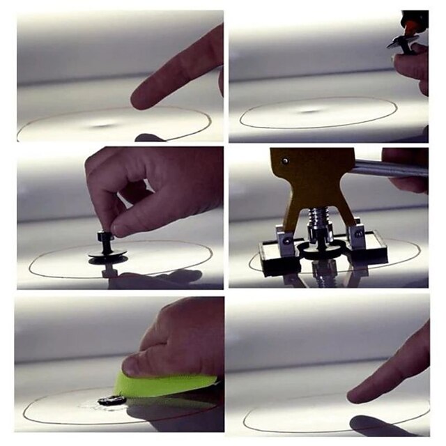 Car Dent Puller Kit – Paintless Dent Repair Tool, Body Dent Removal Kit ...