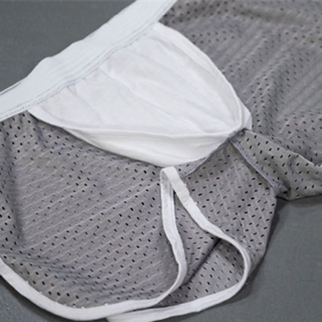 Men's 1pack Underwear Basic Panties Boxers Underwear Briefs Hole ...