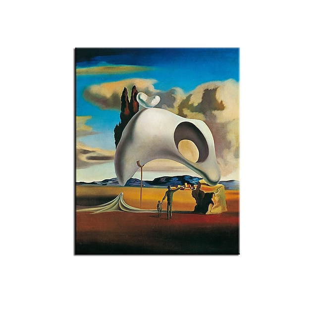 Famous Oil Painting Salvador Dali Wall Art Canvas The Waves Book ...