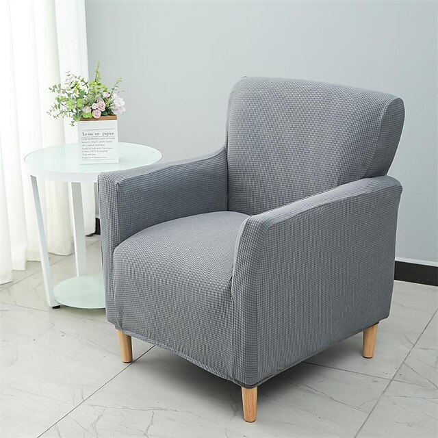 Stretch 1 Seat Sofa Cover Armchair Slipcover Elastic Fit Soft Durable ...
