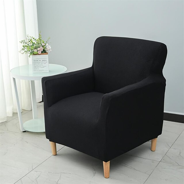 Stretch 1 Seat Sofa Cover Armchair Slipcover Elastic Fit Soft Durable ...