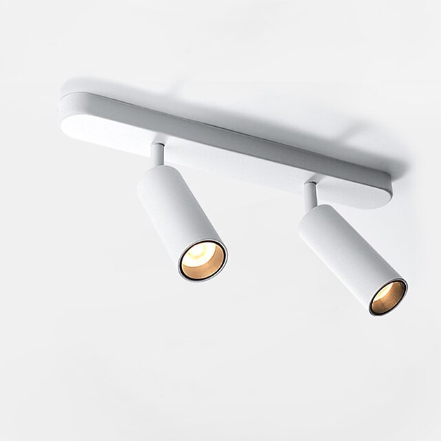 LED Ceiling Spotlights Adjustable Dimmable Fixed Track Lighting Kit, 25 ...