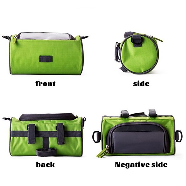PROMEND Bike Handlebar Bag Shoulder Messenger Bag Bike Basket 6 inch ...