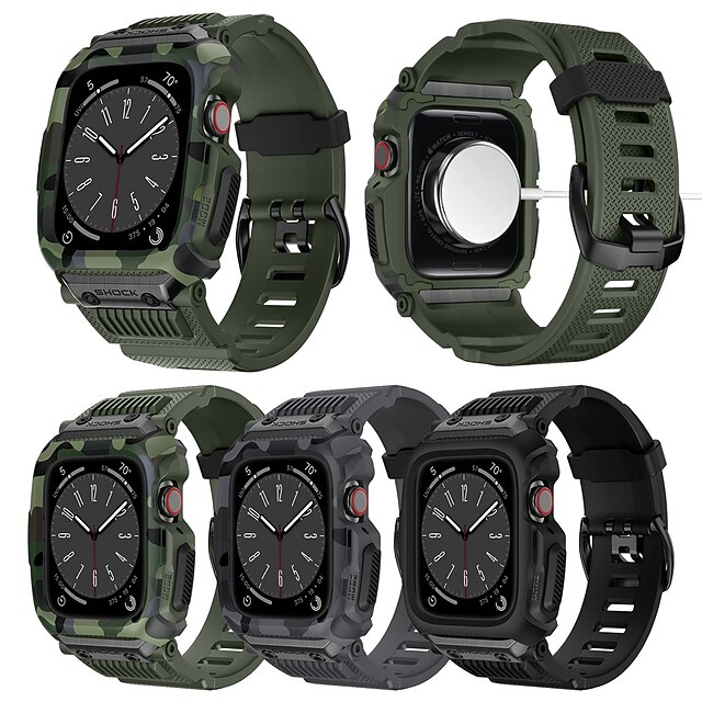 Military Protective Compatible with Apple Watch band Adjustable ...