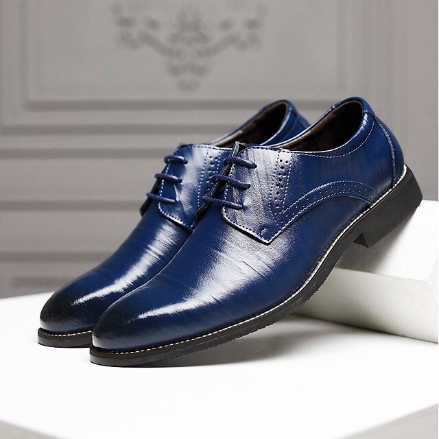 Men's Oxfords Derby Shoes Dress Shoes Business Classic Casual Wedding Daily Office & Career ...