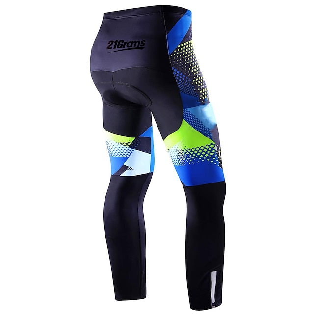 Men's Geometic Cycling Tights Bike Bottoms Mountain Bike MTB Road Bike ...
