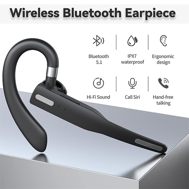 YYK525 Wireless Bluetooth-compatible Earphone Handsfree Business ...