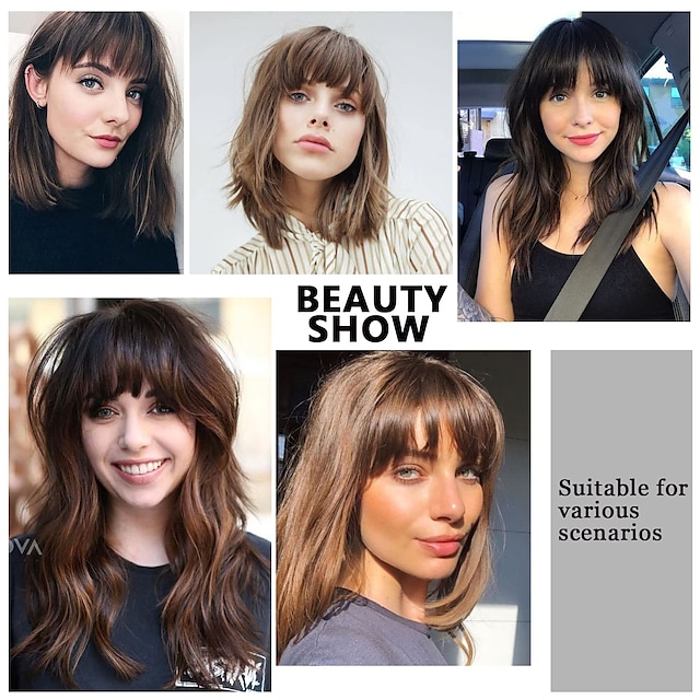 lugg hårspänne i lugg hår lugg lugg med tinningar hårstycken för ...