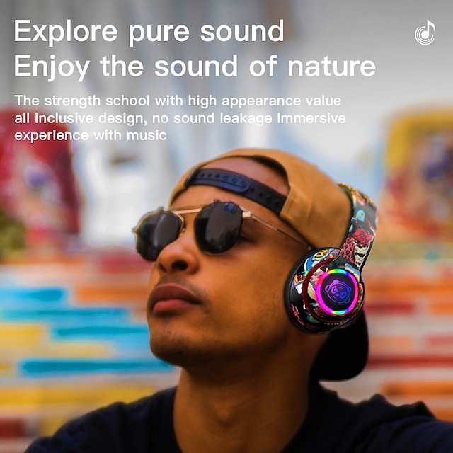 L750 Wireless Bluetooth Headset Foldable Stereo Gaming Headset ...