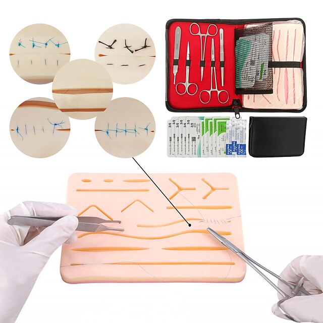 Complete Suture Practice Kit For Suture Training Including Large ...