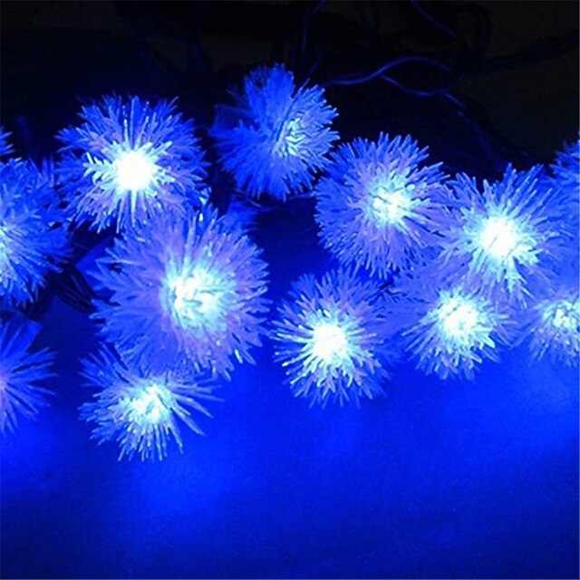 Firefly Dandelion Fairy String Lights 10M-50M Solar and Plug-in Dual ...