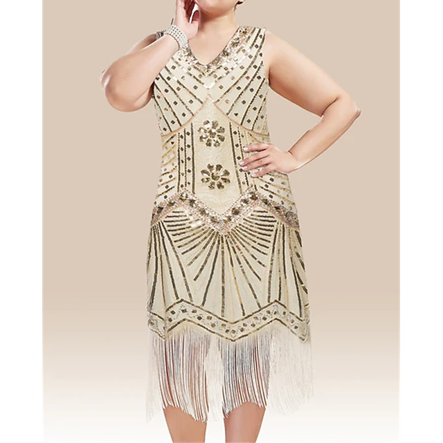 Roaring 20s 1920s Cocktail Dress Midi Flapper Dress Dress Prom Dress ...