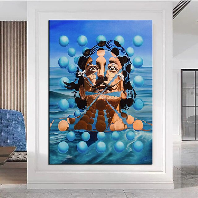 Famous Oil Painting Salvador Dali Wall Art Canvas The Waves Book ...