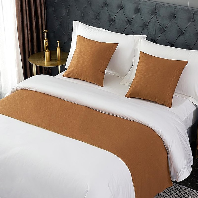 Bed Runner Bed Scarf, Decorative Bed Scarf for Home Hotel Bedspreads ...