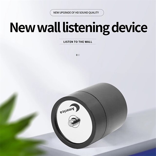 Wall Mounted Microphone Sound Amplifier High Intensity Voice Monitor ...