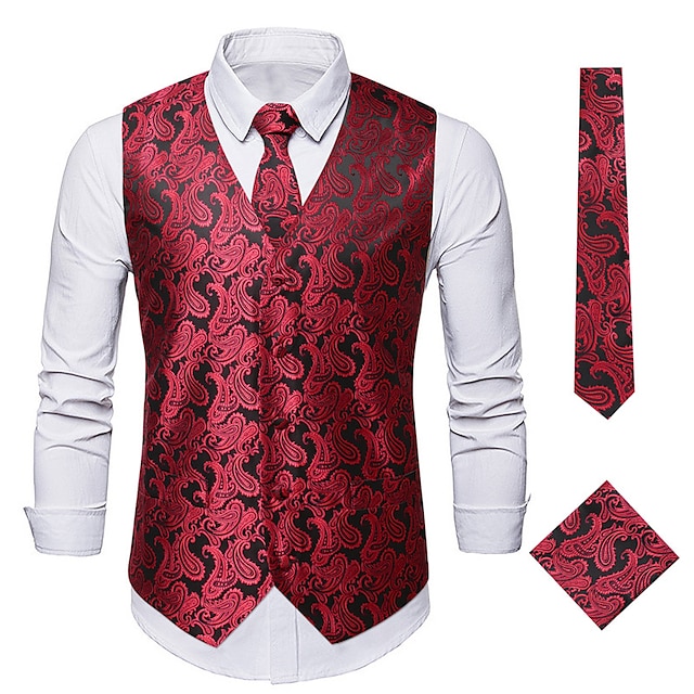 Men's Vest Waistcoat Gilet Wedding Office & Career Daily Wear Party ...