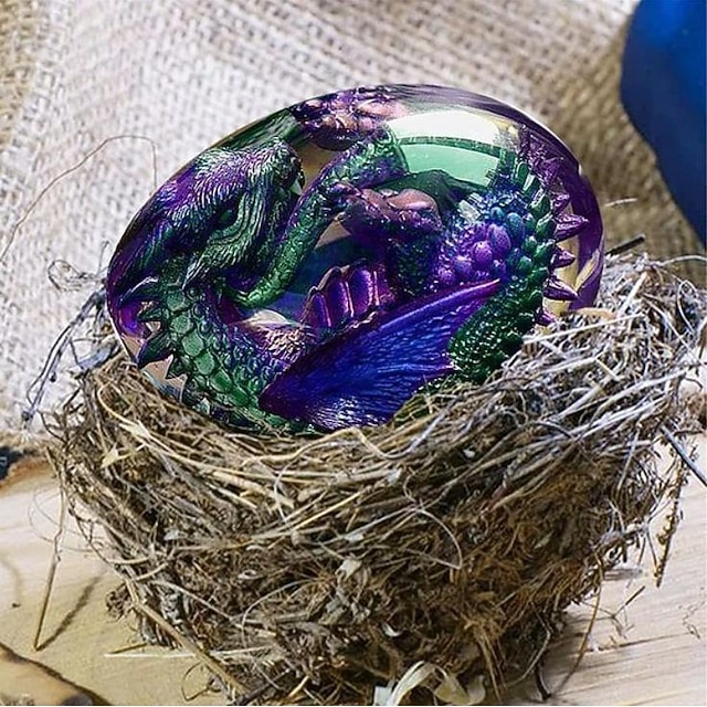 Lava Dragon Egg, Dream Crystal Transparent Dragon Egg, Dragon Egg ...